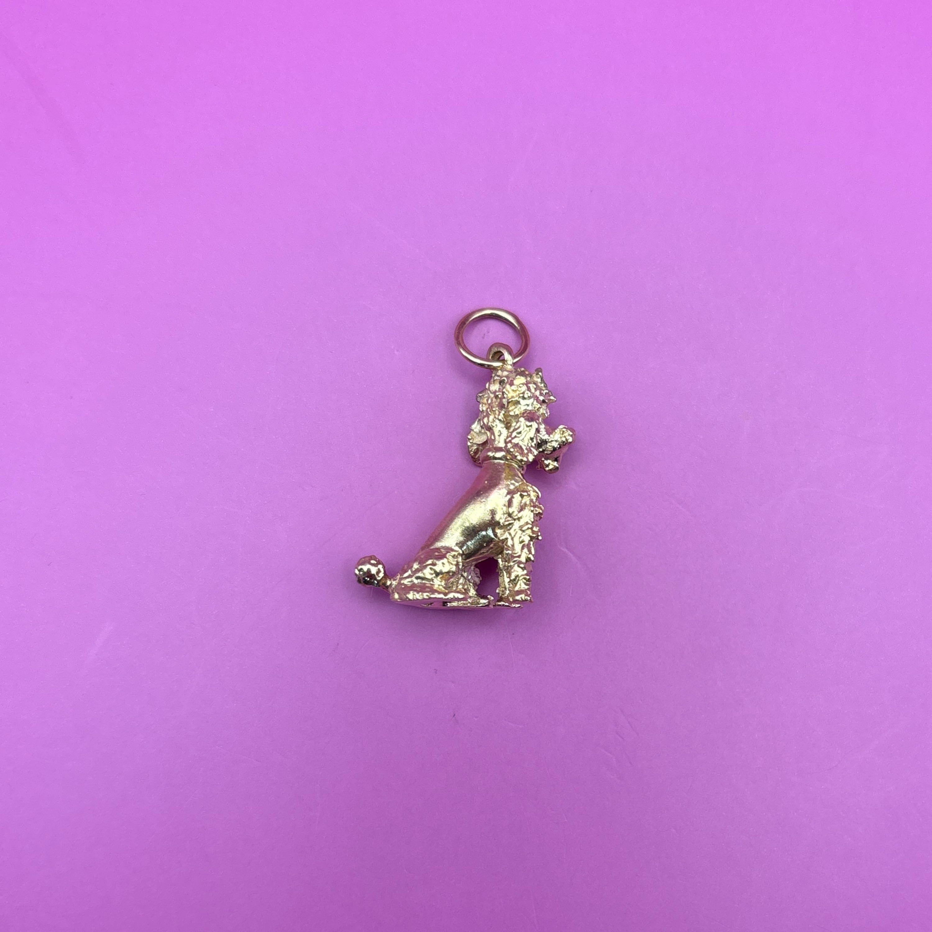 10k solid poodle charm – CNOJ