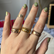 14k donut band with 3 star set diamonds – CNOJ
